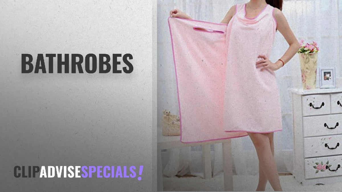 Top 10 Bathrobes [2018]: Getko Bath Ta Robe A Convenient Wearable Bath ...